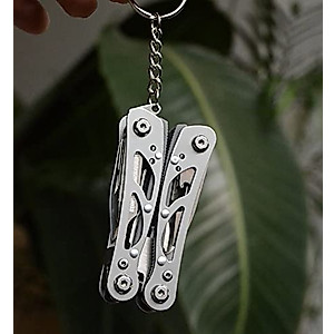 Multitools Set with Gift Box (Multi-Function Card, Multitool Key with Key Ring and Clip, Mini Multitool Plier).