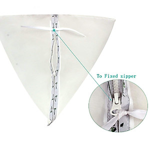 CASOLLY 5 Gallon 220 Micron Wash Bubble Bags for 5 Gallon Bubble Machine Herbal Ice Essence Bag,Triangular