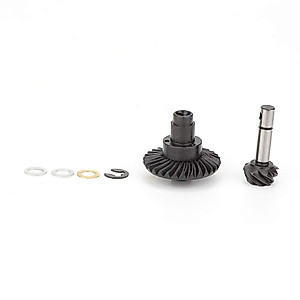 RC Car Gear, 8/30 Reverse Gear Ratio 40 Steel Bevel Gear for Front Axle Driver Available for Axial SCX10 II 90047 90046 RC Model Car