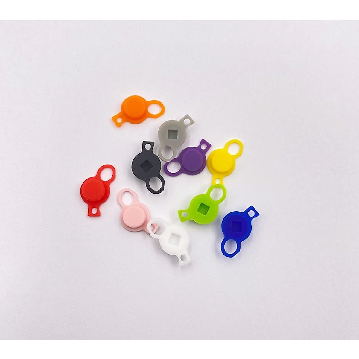 10PCS Colourful Replacement C-Stick C Key Cap Analog C Joystick Stick Cap Cover for New 3DS / New 3DS XL/New 3DS LL 2015
