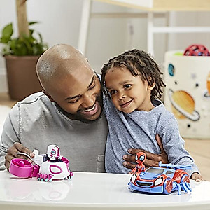 Spidey and His Amazing Friends Team Spidey Change ‘N Go Riders Playset, 3 Toy Cars and Action Figures, Marvel Super Hero Toys for 3 Year Old Boys and Girls and Up (Amazon Exclusive)