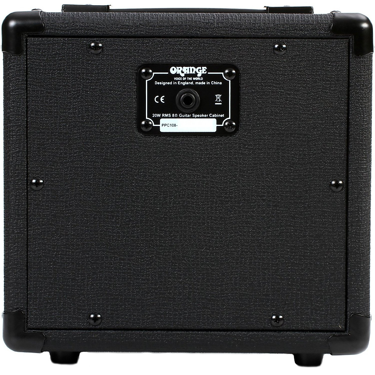 Orange Micro Dark Terror Hybrid Amp Head Mini Stack Combo w/ Cabinet and Speaker Cable, Black