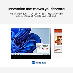 SAMSUNG 15.6" Galaxy Book2 Pro 360 Laptop Computer for Business, i7 / 16GB / 512GB, Windows 11 Pro , 12th Gen Intel Core Processor, Evo Certified, 2022 Model, NP954QED-KJ2US, Silver