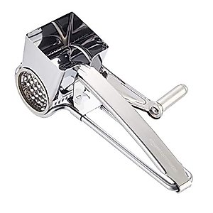 AmazonCommercial Stainless Steel Rotary Cheese Grater