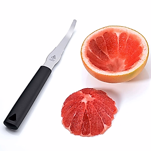 triangle Grapefruit Knife - 4” Micro-Serrated Stainless Steel Blade - Lightweight, Balanced GreenGrip Handle - Dishwasher Safe - Made in Germany