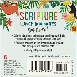Scripture Lunch Box Notes for Kids (60 cards) (Noteworthy Card Decks)