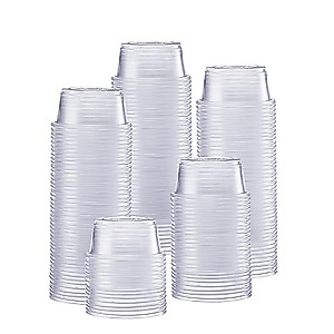 Comfy Package [250 Count - 2 oz.] Plastic Disposable Portion Cups (No Lids) Souffle Cups