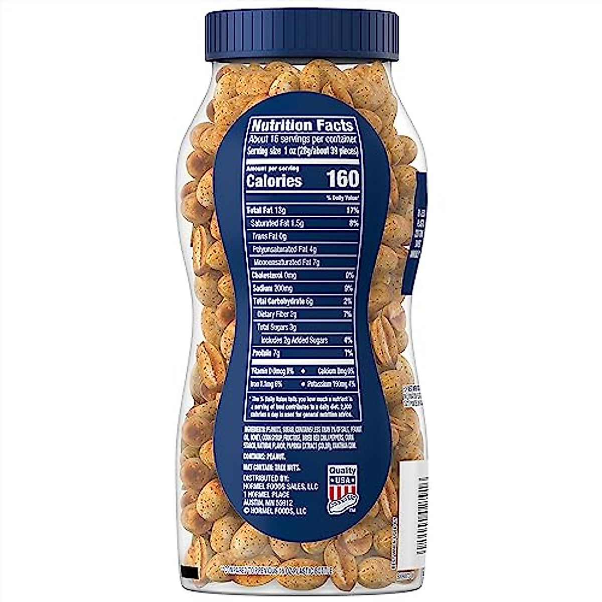 PLANTERS Sweet & Spicy Peanuts, 16 Ounce