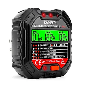 KAIWEETS Voltage Tester & GFCI Outlet Tester