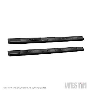 Westin 22-6005 Premier 53" X 6" Black Mild Steel Oval Side Bar