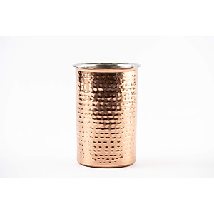 Mud Pie Copper Kitchen Utensil Caddy