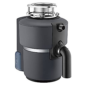 InSinkErator Garbage Disposal, Evolution Septic Assist, Quiet Series, 3/4 HP Continuous Feed, Gray + 1-Pack Bio-Charge Cartridge