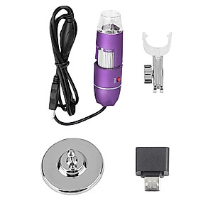 [USB Endoscope Camera] 500X Digital Microscope for Scalp & Skin Analysis - Hair Follicle Detector & Beauty Skin Analyzer - High-Resolution Imaging & Skin Testing with Software Compatible