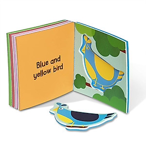 Melissa & Doug Children’s Book - Soft Shapes: Colors (Foam First Puzzle Book)