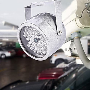 48 LED IR Lights,Intelligent Waterproof Infrared Night Vision Light for Security CCTV Camera,48-LED IR Light for Indoor or Outdoor Lights