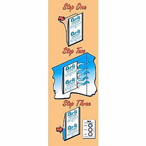 Dri-It MA-2-125-A Moisture Absorber with Disposable Peel and Stick Backing in a Twin-Pack , Blue