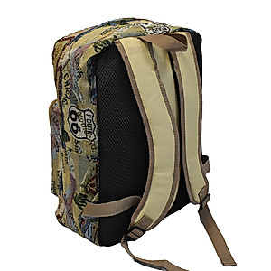 Karriage-Mate Cotton Canvas Sports Backpack. Route 66-Theme