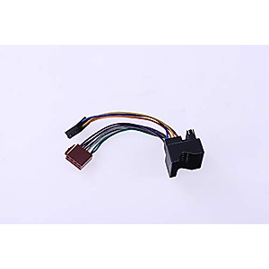 ZWNAV ISO Car Radio Wire Cable Wiring Harness Stereo Adapter Connector Adaptor Plug Power and LoudspeakerFit for BMW 2000+, Land Rover 2001+, Rover 2001+, Mini 2003+, (Selected Models)