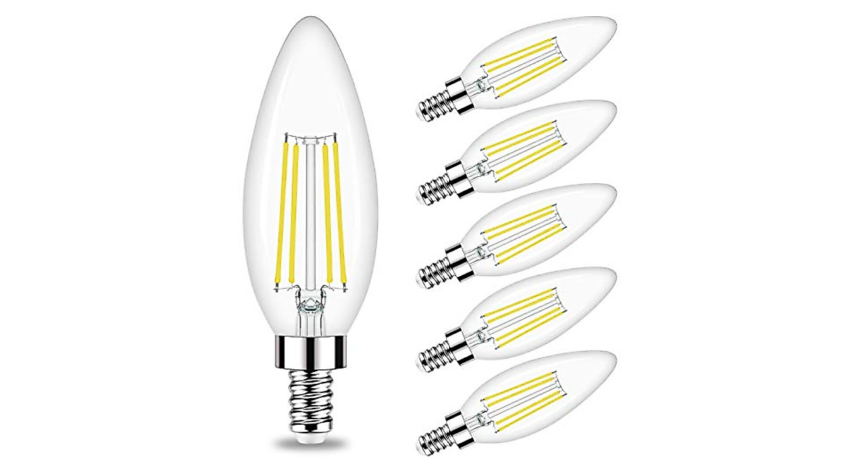 Dimmable E12 Candelabra LED Bulb - 5000K Daylight