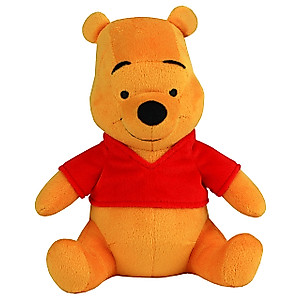 Disney Collectible 7.2-inch Winnie the Pooh Beanbag Plush, Super Soft Plush Fabric, Kids Toys for Ages 2 Up by Just Play