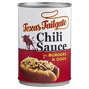 Texas Tailgate Chili Sauce - Mild - 1 case of 12 - 10 oz cans