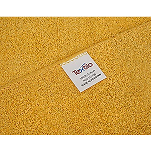 Textila Terry Washcloth Pack of 10 - Multicolor - 12x12 Inches, Soft and Absorbent - Perfect for Bath, Face, Hand, Kitchen, Spa, Hotel, Gym, and Home Use.