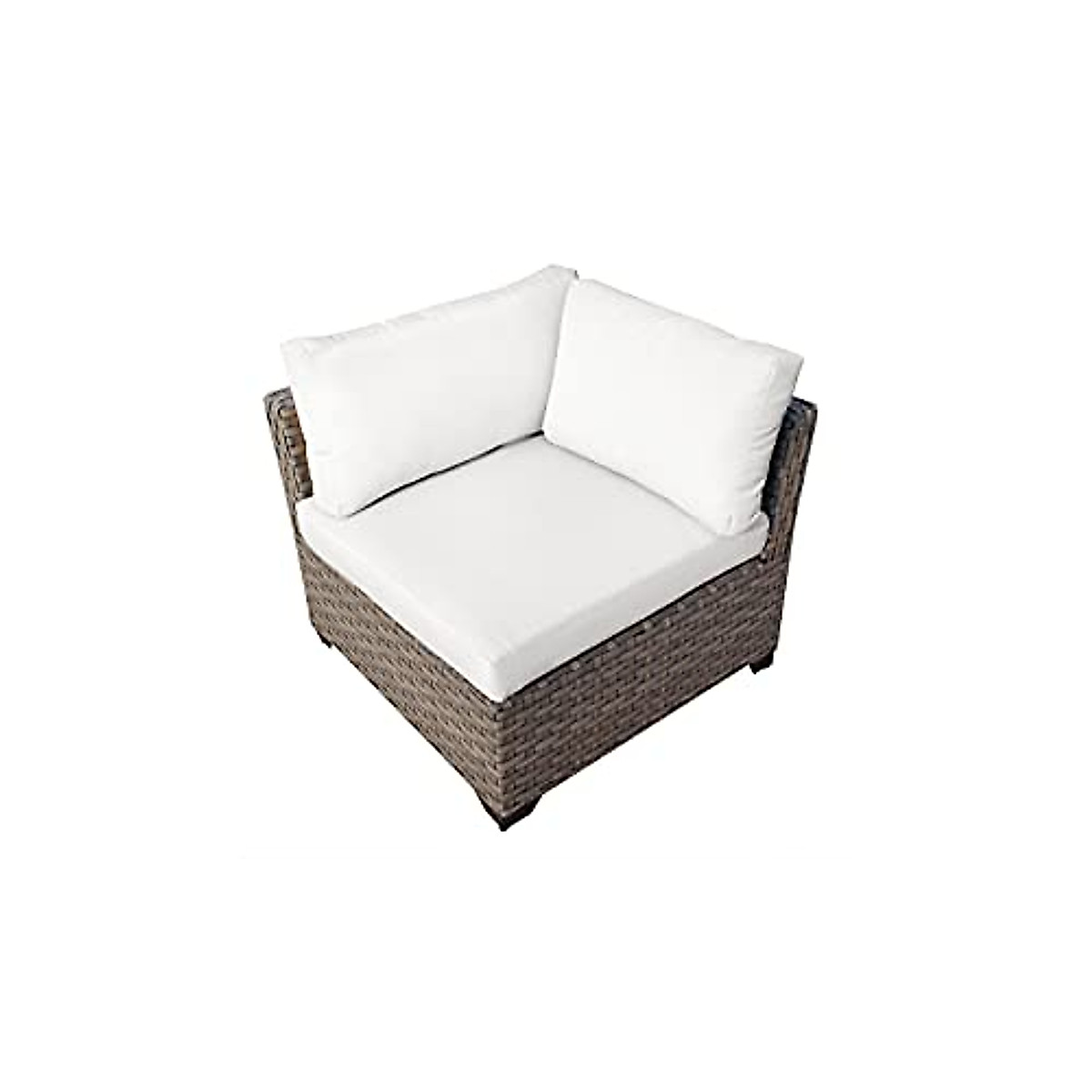 TK Classics MONTEREY-08a-WHITE Monterey Seating Outdoor Furniture, Sail White