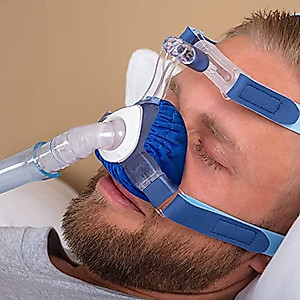 North American Wellness, CPAP Nasal Mask Liners Reusable Washable Set, Blue,2 Count (Pack of 1)