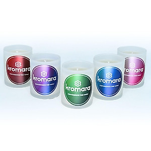 Kromara Color Changing Candles - Votive Candles Scented - Aromatherapy Candle Gift Set - Luxury Candles 5pk