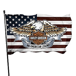 SARAH SCOTT Motorcycle Lovers Gifts Flag 3x5 Feet-Vivid Color and Fade Proof- Home Decoration, Garden Decoration, Outdoor/Indoor Decoration (Style-7)