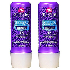 Aussie Moist 3 Minute Miracle Deeeeep Conditioner - 2 Count (8.0 fl oz each)