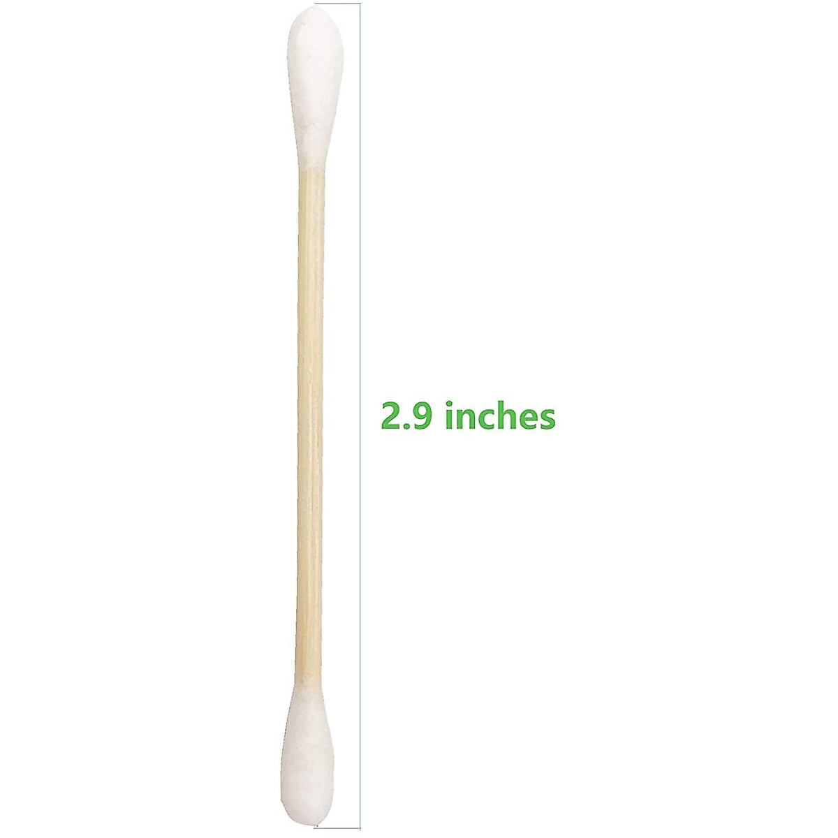 Bamboo Cotton Swabs, Wooden Cotton Swabs 1200pcs