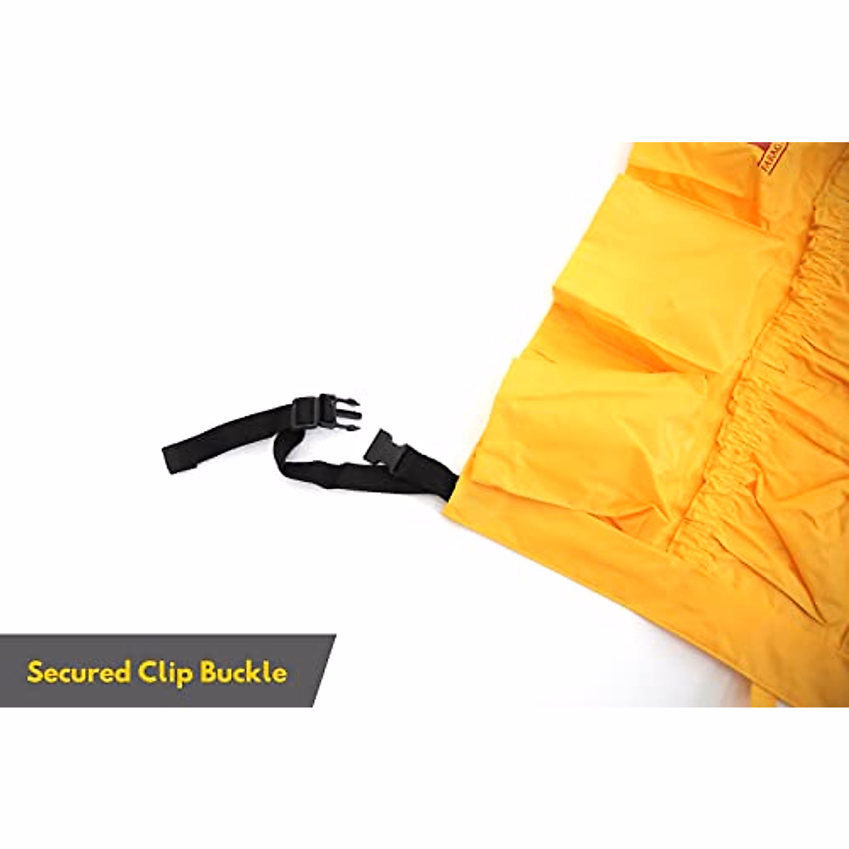 Trash Can Caddy Bag | Brute Compatible | Fits 32-55 Gallon Can | 12 Pockets | Heavy Duty Vinyl Construction Organizer for Cleaning & Janitorial Duties.