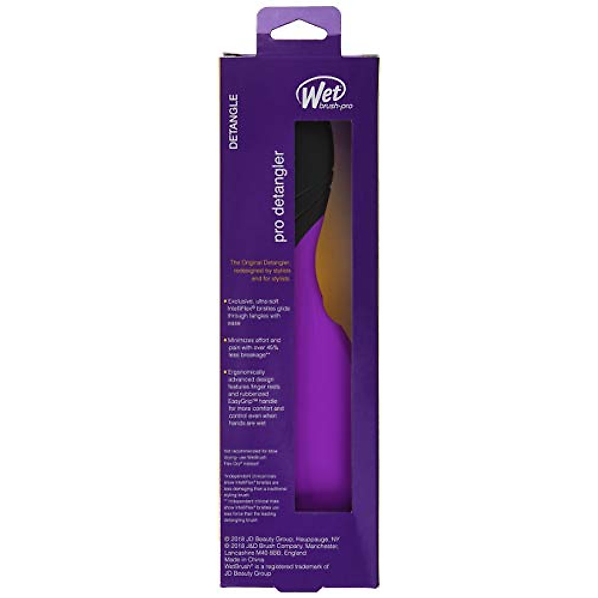 Wet Brush Pro Detangler Brush - Purple 1 Pc