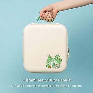 GeekShare Tree House Case for Switch/OLED, Travel Case with 18 Game-Card Slots for Switch Console, Pro Controller, Dock and Accessories