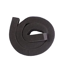 Supply Guru Air Conditioning Foam Seal Strip/Draft Guard, 42" Long 1-1/4" x 1-1/4", Gray