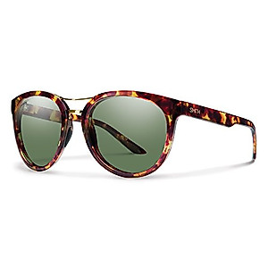 Smith Optics Bridgetown Chromapop Polarized Sunglasses, Tortoise, Gray Green