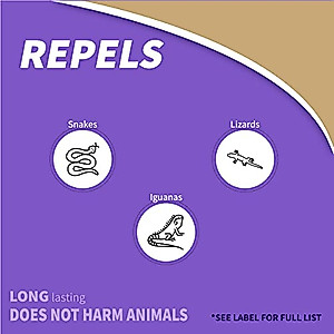 Bonide Snake Stopper Snake Repellent, 4 lb. Ready-to-Use Granules for Outdoor Pest Control, People & Pet Safe