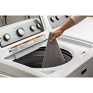 Duck 281876 Select Grip Easy Non-Adhesive Shelf Liner 20-Inch x 24-Foot, Black, 2 Rolls