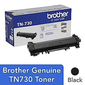 Brother TN-730 TN730 Genuine Black Toner DCP-L2550DW, HL-L2350DW HL-L2370DW, HL-L2370DW XL, HL-L2390DW HL-L2395DW MFC-L2710DW MFC-L2750DW MFC-L2750DW DCP-L2510-1,200 Pages / 3-Toner Cartridges