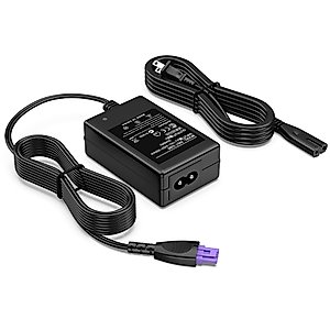 PKPower AC Adapter Compatible with HP 0957-2286 fits Deskjet 1050 1000 2050 Printer Power Supply Cord Charger PSU