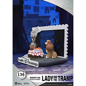 Disney 100 Years of Wonder: Lady & The Tramp DS-136 D-Stage Statue