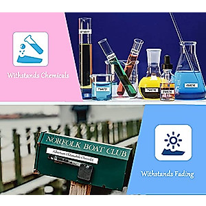 5 Pack Compatible Label Tape Replacement for Brother P-Touch M-231 M Tape,Compatible with Brother Label Makers PT-65 PT-90 PT-M95 PT-70BM PT-45, 12mm 0.47inch