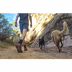 Swiftwick- ASPIRE FOUR (3 Pairs) Cycling & Trail Socks, Breathable, Compression Fit (Black, Large)