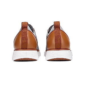 Bruno Marc Men's Mesh Dress Sneakers Casual Business Oxfords Comfortable Shoes, Grey, Size 9.5, SBOX2317M