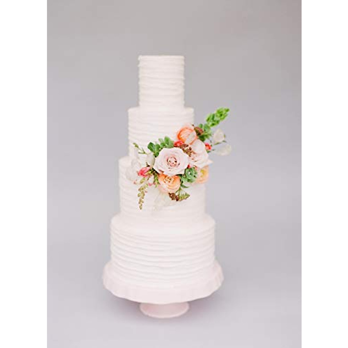 Shape Innovation - 4 piece Round Cake Dummy Set 6", 8", 10" & 12" by 4" thick. Perfect for wedding cakes, birthday cakes, display cakes, window displays, parties