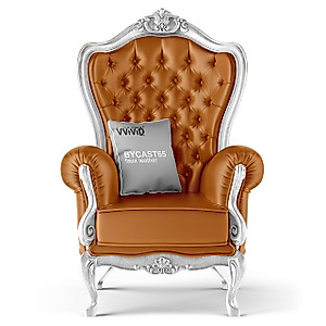 VViViD Light Brown Weatherproof Faux Leather Finish Marine Vinyl Fabric (1.5ft x 54")