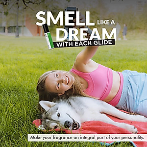 DEMETER Grass Roll On Perfume Oil, 0.33 Oz, Long-Lasting