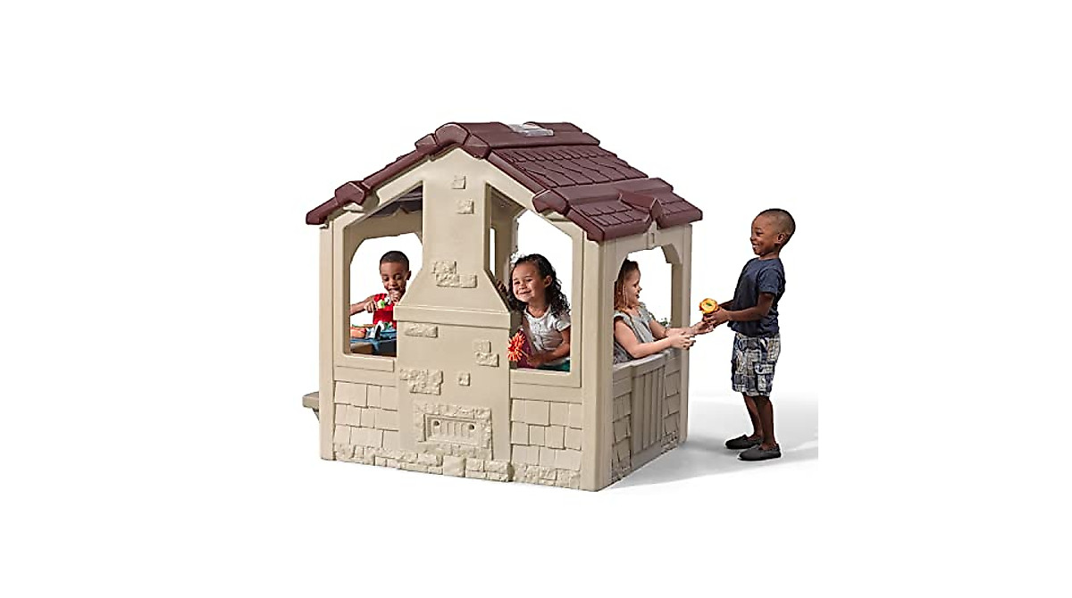Step2 Charming Cottage Kids Outdoor Playhouse - Durable & Fun