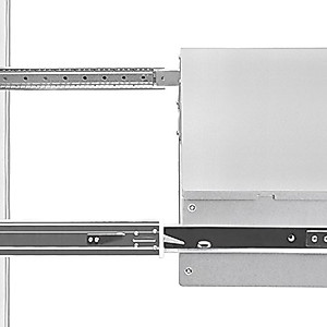 SilverStone Technology RMS03-26 Tool-Less Ball Bearing Sliding Rail kit for rackmount Chassis, SST-RMS03-26, TAA Compliant